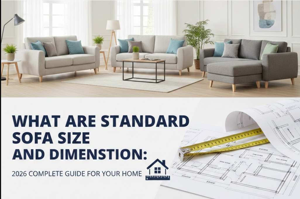 What Are Standard Sofa Size and Dimension: 2026 Complete Guide for Your ...